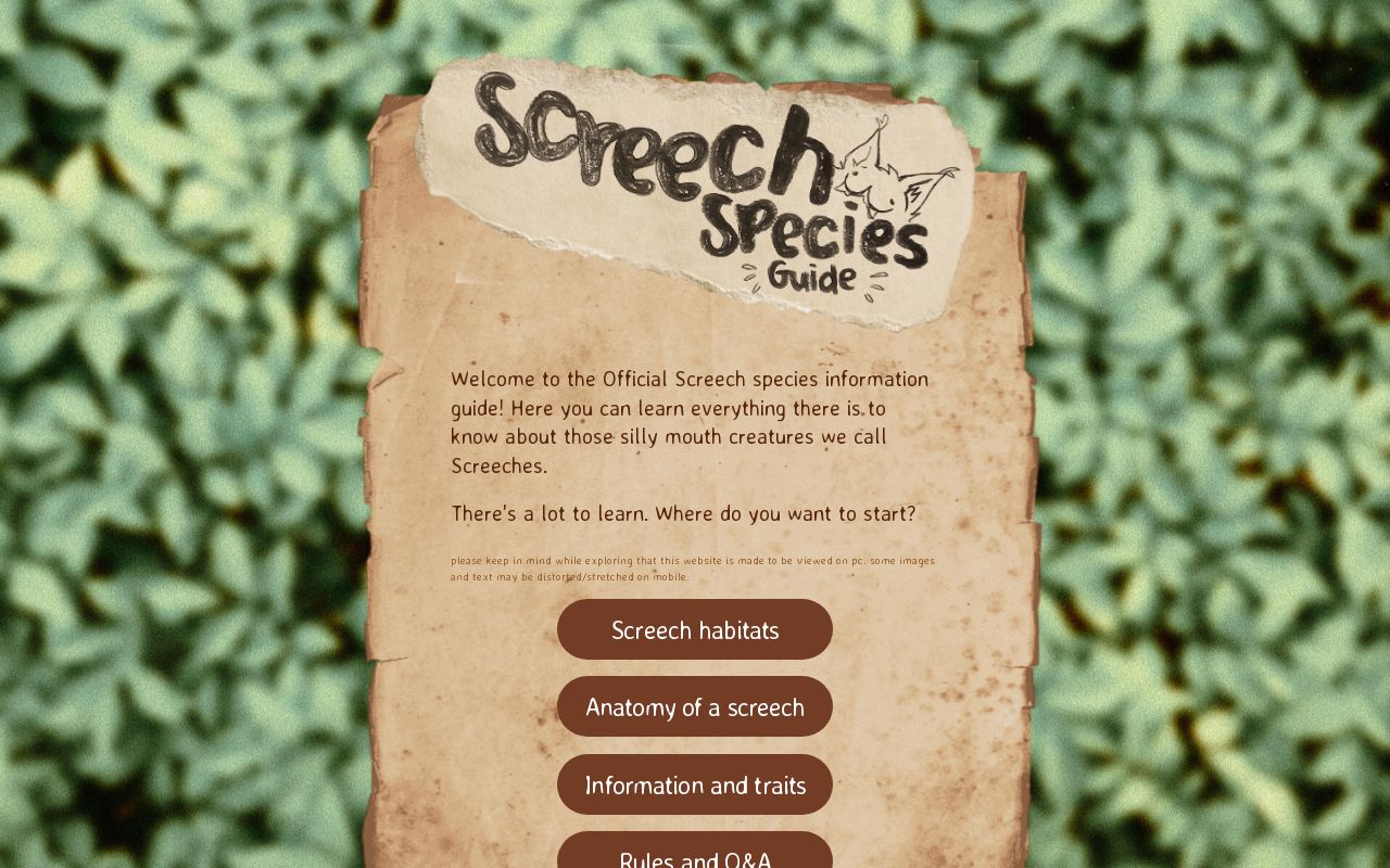 ScreechGuide